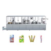 China TIANHE Thermal Blister Manual Paper Card Packaging Machine For Toothbrush Lipstick for sale
