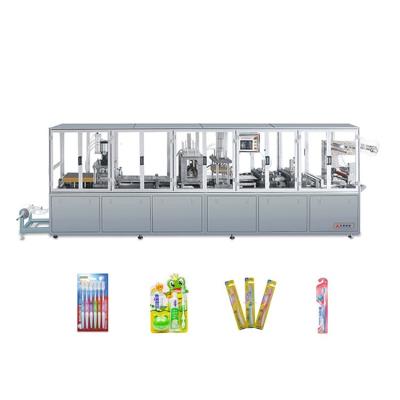 China TIANHE Thermal Blister Manual Paper Card Packaging Machine For Toothbrush Lipstick for sale