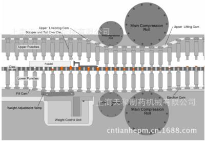 China Efficient Chlorine Tablet Press Machine Easy Operation High Speed for sale