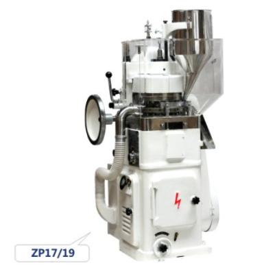 China 10r/Min Turret 60KN PLC Automatic Lab Rotary Tablet Press Machine for sale