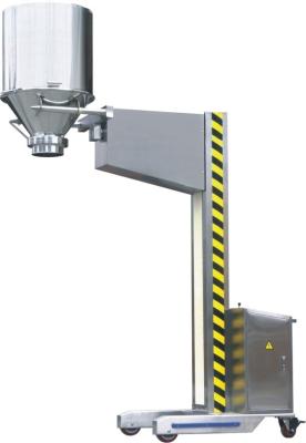 China Foodstuff Pharmaceutical 400mm Lifting Charging Machine for sale