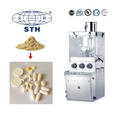 China Lab Scale Rotary Tablet Press Machine For Beverage Factory 40800pcs/h for sale