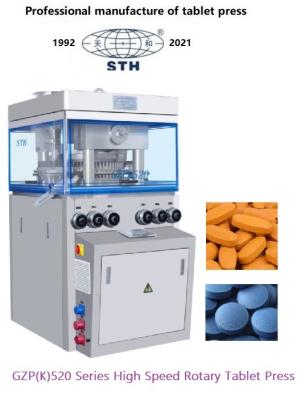 China Double Side Rotary High Speed Tablet Press 100KN For Pharmaceuticals for sale
