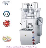 China Multi-functional Pill Candy Chewable Tablet Compression Machine Round Irregular Shape Rotary Tablet Press for sale