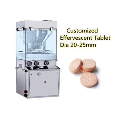 China TIANHE 20-25mm Customized Fruit flavor Effervescent Rotary Tablet Press Machine for sale