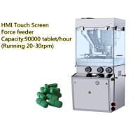 China TIANHE Oval Shape 19mm Tablet Pressing Machine B Tooling Force Feeder for sale