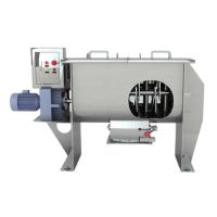 China TIANHE Horizontal 200L Stainless Steel Ribbon Type Through Mixer Blender for sale