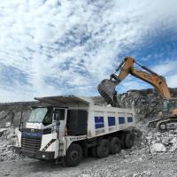 China Mining Equipment off-Highway Wide-Body Tipper Open Pit Mining Trucks for sale