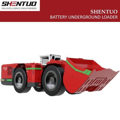 China SL14 Battery Electric Underground Mining Loader 6m&sup3; Battery Driven Loader for sale