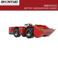 China Shentuo SL14 Battery 6cbm 14ton Underground Loader New Energy Battery Underground Mining Wheel Loader for sale