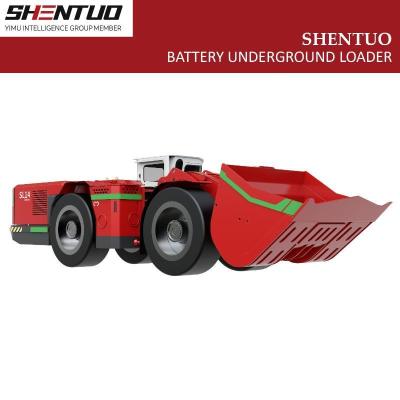 China SL14 Battery 14ton New Energy Zero Carbon Underground Mining Loader for sale