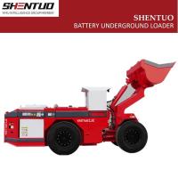 China SL02 Battery 1cbm Wheel Loader Load Haul Dump Battery Underground Mining Scooptram for sale