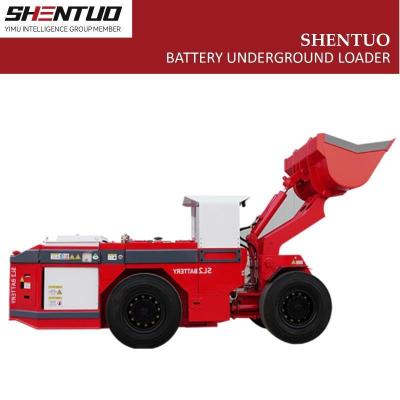 China SL02 Battery 1cbm Wheel Loader Load Haul Dump Battery Underground Mining Scooptram for sale