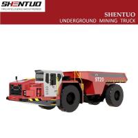 China Shentuo ST20 20ton Cost Effective Heavy Duty Dump Trucks with Volvo Engine Underground Mining Trucks for sale