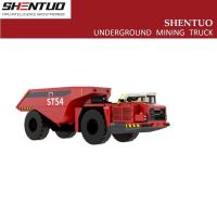 China 54Ton Mineral Mine Scoop Underground Copper Mine Used ST54 Dump Trucks for sale