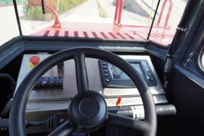 China High Efficiency 6X6m Mining Tunnel 54ton 28cbm Machinery Underground Mining Truck for sale