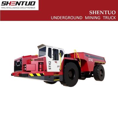 China Shentuo St42 Mining Machinery 42ton Underground Mining Truck Underground Dump Truck for sale