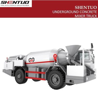 China WC6BJ Explosion Proof Underground Coal Mine Concrete Mixer Truck for sale