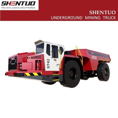 China Diesel Mining Equipment 4X4 St42 Underground Mining Dump Truck for Underground Tunneling for sale