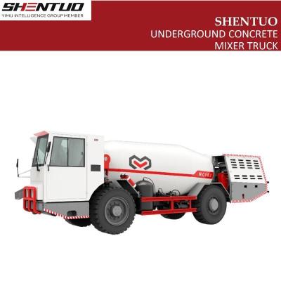 China Underground Mining Equipment Wc5bj 5cbm Self Loading Concrete Mixer Truck for sale