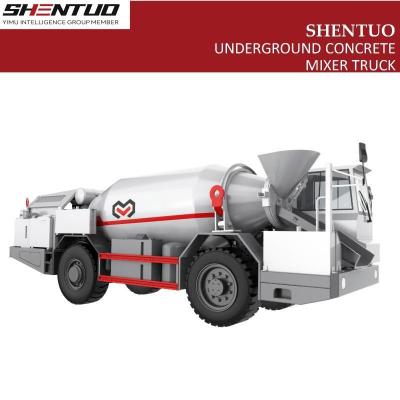 China China Supplier Underground Coal Mining Machinery Wc6bj 6m&sup3; Explosion Proof Concrete Mixer Truck for sale
