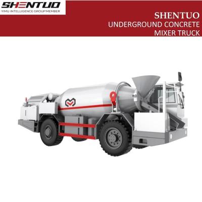 China Explosion Proof Truck Underground Coal Mine 6cbm Concrete Transmixer for sale
