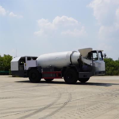 China Driving Comfortable Underground Coal Mine Machinery Explosion Proof Concrete Mixer Truck for sale