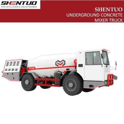 China in Stock Underground Mine Equipment 5m3 10.5t Underground Concrete Mixer Truck for sale