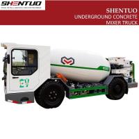 China Underground Mining Equipment Electric Drive Concrete Mixer 4&times; 2 4m3 Electric Cement Mixer Truck for sale
