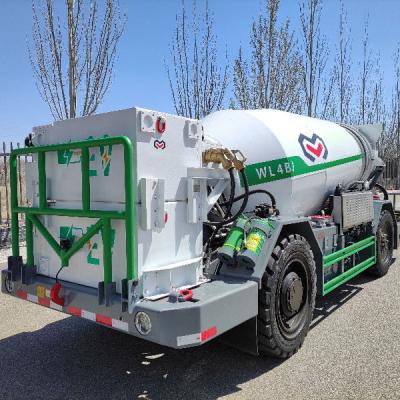 China Economical Environmentally Friendly Underground Coal Mining Concrete Mixer Truck for sale