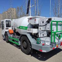 China Electric Underground Construction Machinery Concrete Mixer Truck for sale
