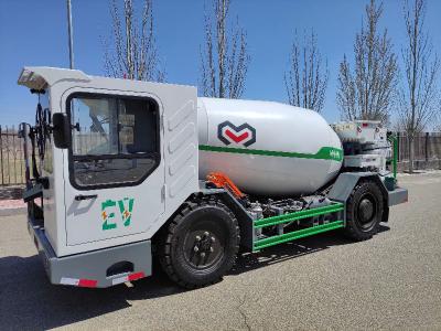 China Shentuo Wl4bj 4m&sup3; Explosion Proof Battery Concrete Mixer Truck for sale