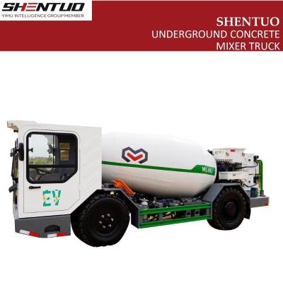 China Wl4bj 4 Cubic Meters Capacity Concrete Mixer Battery Truck Underground Mining Equipment for sale