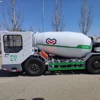 China Eco Friendly Mining Equipment 4 Cbm Wl4bj Battery Driven Concrete Mixer Truck for Sale for sale