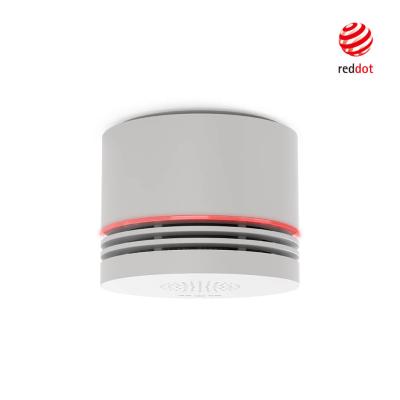 China Tuya Wireless Smoke Detectors Wifi Buzzer Alarm 85db Alarm Alert for sale