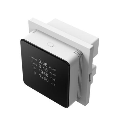 China PM2.5 HCHO CO2 Detecting Zigbee Air Quality Sensor Tuya Smart Life for sale