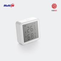 China 2.4G WiFi Temperature Humidity Sensor 250mA Wireless Temp Humidity Sensor 64*64*28mm for sale