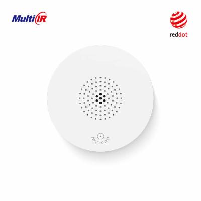 China TUYA Wifi Linked Smoke Alarms 85db Alarm Alert With 3M Sticker Screws for sale