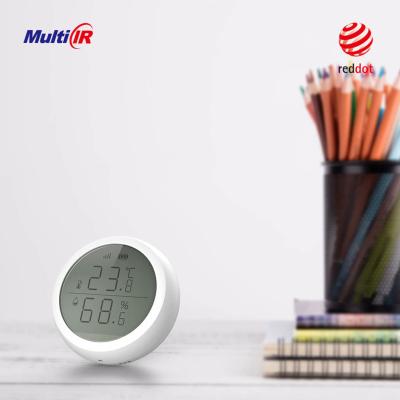 China 2.4GHz Home Assistant Zigbee Temperature Sensor With Display for sale