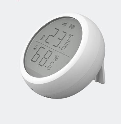 China Zigbee 3.0 Tuya Temperature Humidity Sensor 2.5V Low Power Battery 61.2x23mm for sale