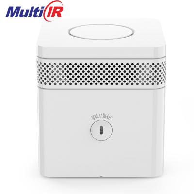 China Buzzer Alarm Zigbee Smoke Detector Home Assistant CR123A Battery Low Power Consumption for sale