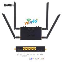 China KuWFi 150Mbps High Gain Antennas Router Wifi 4g Wireless Hotspot Router for sale