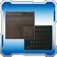 China Quectel EC25-AF is  LTE Cat 4 module optimized for M2M and IoT applications, delivering maximum data rates of 150 Mbps downlink and 50 Mbps uplink. Designed for the North American market, this module for sale