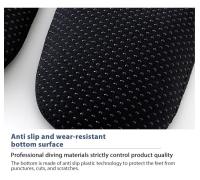 China Anti Slip Chloroprene Rubber Water Socks for Women Men Waterproof Swimming Diving for sale