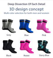 China Anti Slip Chloroprene Rubber Water Socks for Women Men Waterproof Swimming Diving for sale