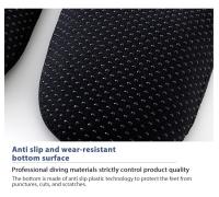 China Quick Drying Sporty Dark Pink Neoprene Beach Water Sport Socks for Surfing and Diving for sale
