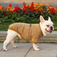 China Polyester Winter Clothing Elegant Multi-colors Pet Sweater for Outdoor Wear Dog Apparel for sale