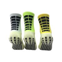 China Anti Slip Sport Socks with Custom Grip and Ankle High LZ-21-antilsip 01 for sale