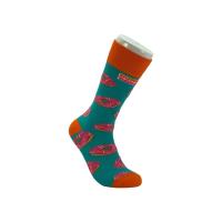 China Print Pattern Type Men's Casual Socks Non Slip Football Grip for Winter Comfort for sale