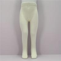 China Custom Printed White Skin Tights for Kids Fabric 70%Combed Cotton 28%Polyester 2%Spandex for sale